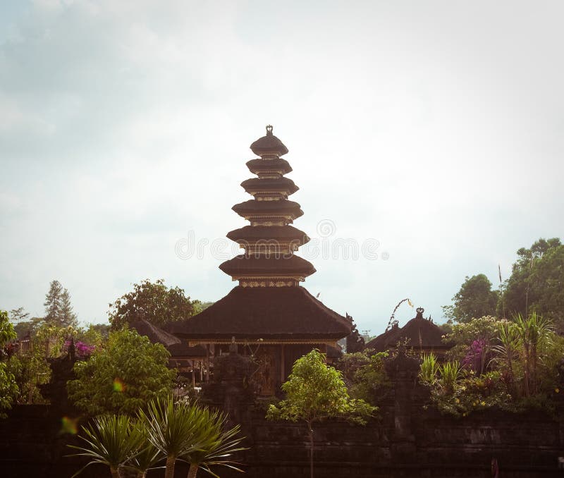 Besakih Complexe Pura Penataran Agung Stock Foto - Image of ...
