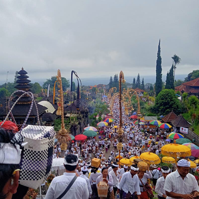 Besakih Temple in Bali editorial stock image. Image of bali - 315624649