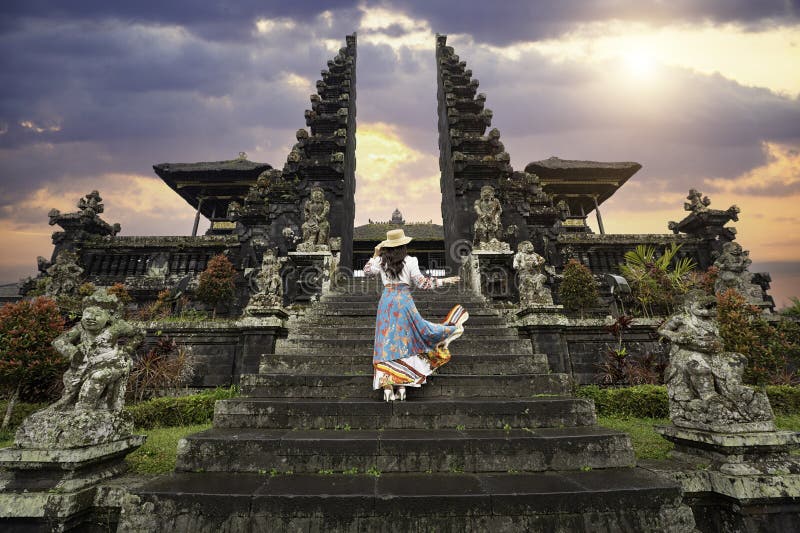Besakih Temple in Bali, Indonesia. Editorial Stock Photo - Image of ...