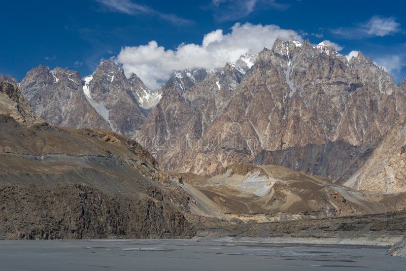Beschaffenheit Der Passu-Kathedralenspitze, Hunza-Tal, Gilgit, Pakistan ...