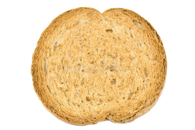 Beschuit op wit stock foto. Image of dieet, bloem, gezond - 29091088