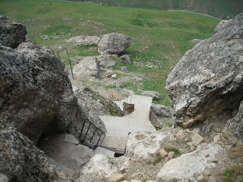 Besh Barmag Mount in Azerbaijan Stock Image - Image of azerbaijan ...