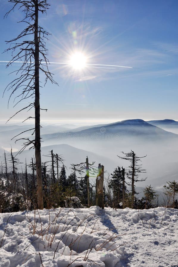 Beskydy mountains stock image. Image of mountain, vapour - 18123203