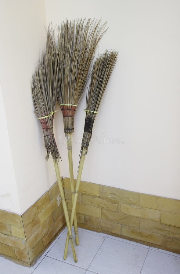 Besom stock image. Image of brush, scoop, aluminum, broom - 15240083