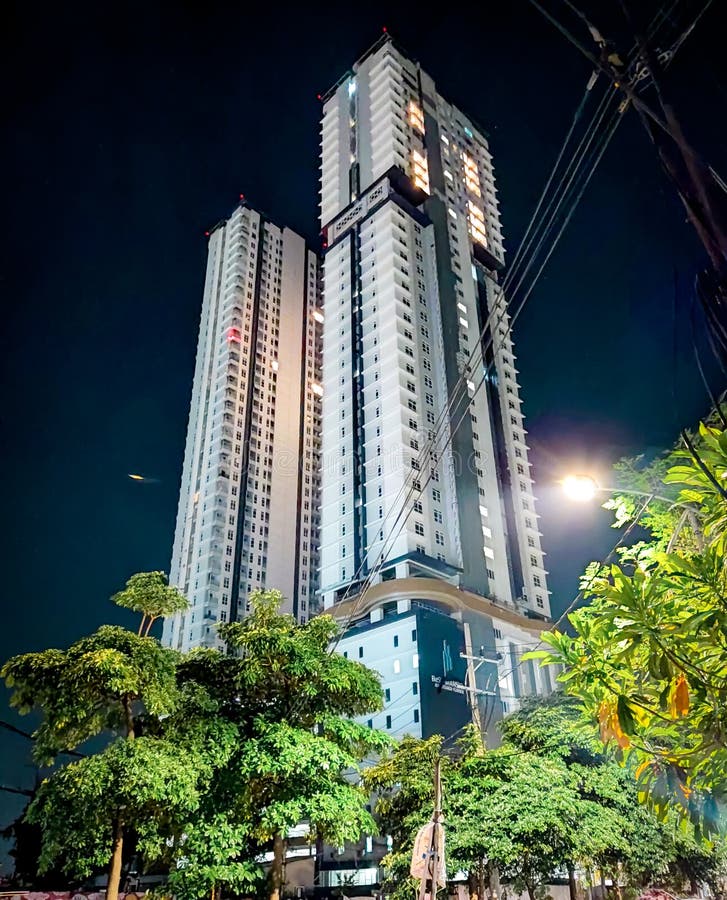 Bess mansion tower stock photo. Image of night, mansion - 262562562