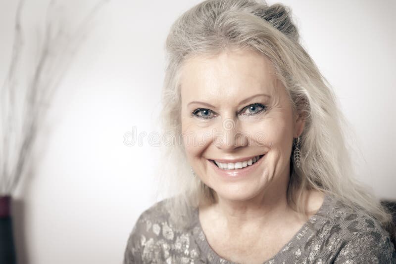 Best age woman stock photo. Image of head, feminine, happy - 49259698