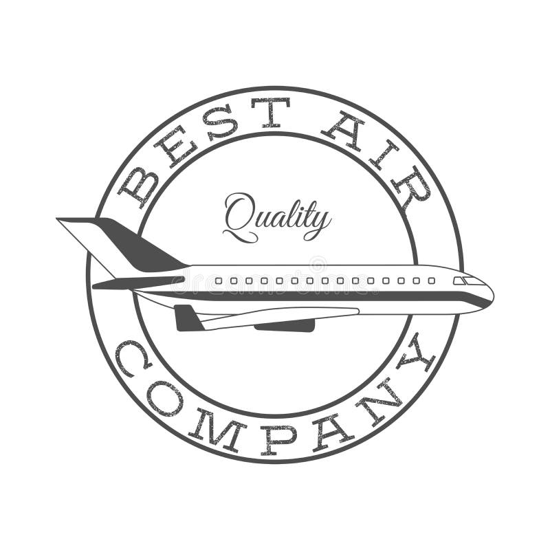 Best Air Company Retro Label Stock Vector - Illustration of graphic ...