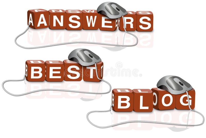 Search Answers on Questions Solve Problems Stock Illustration ...