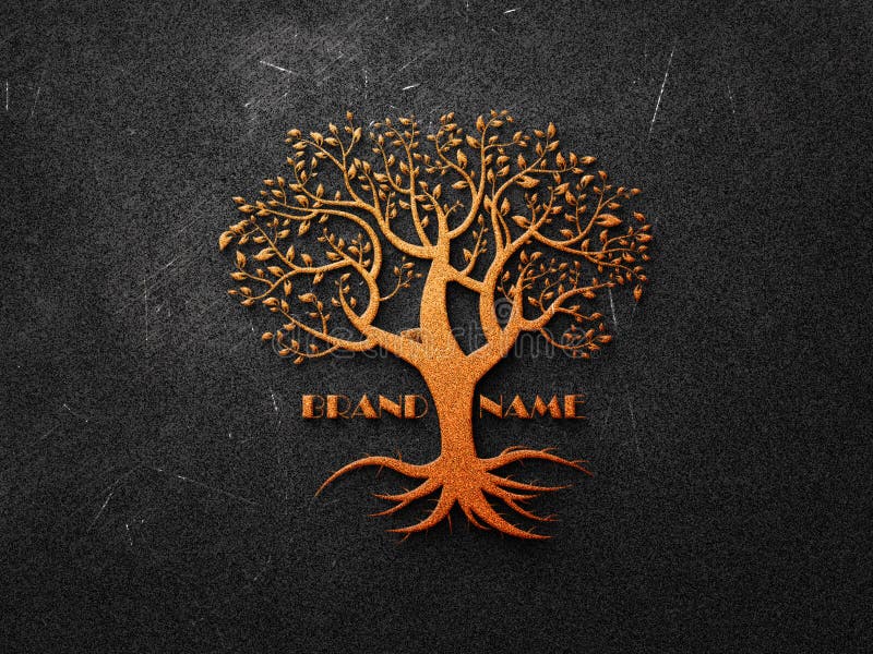 Best brand tree logo stock vector. Illustration of sketch - 341560764