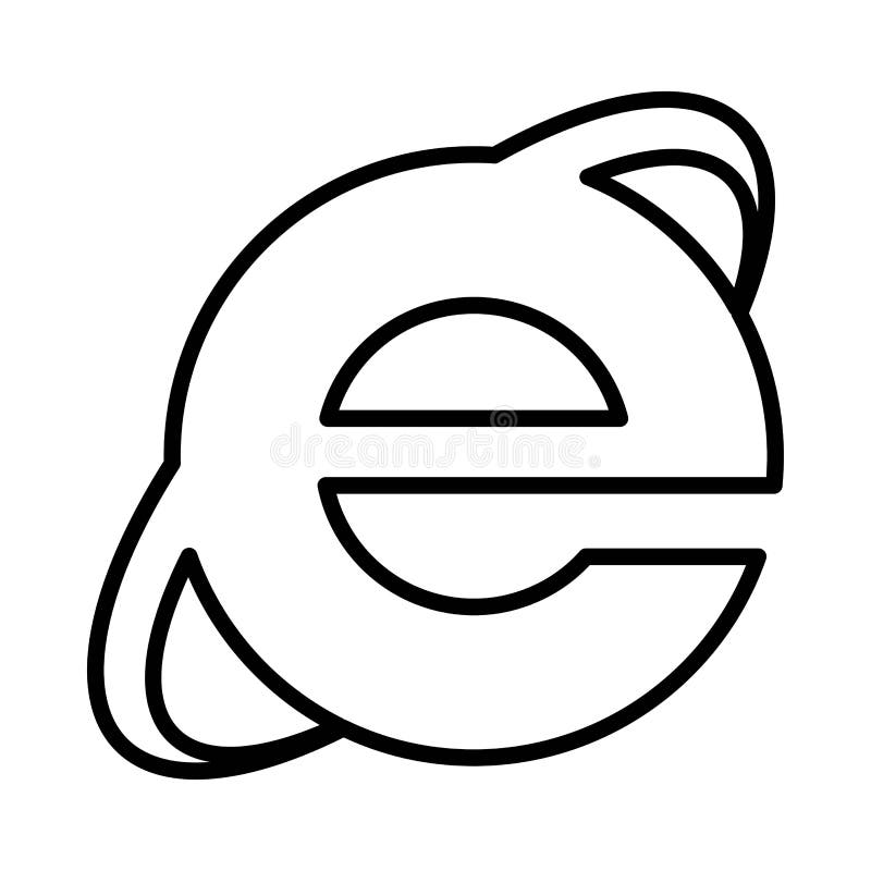 Best Browser Search Engine Icon or Logo Illustration Editorial Stock ...