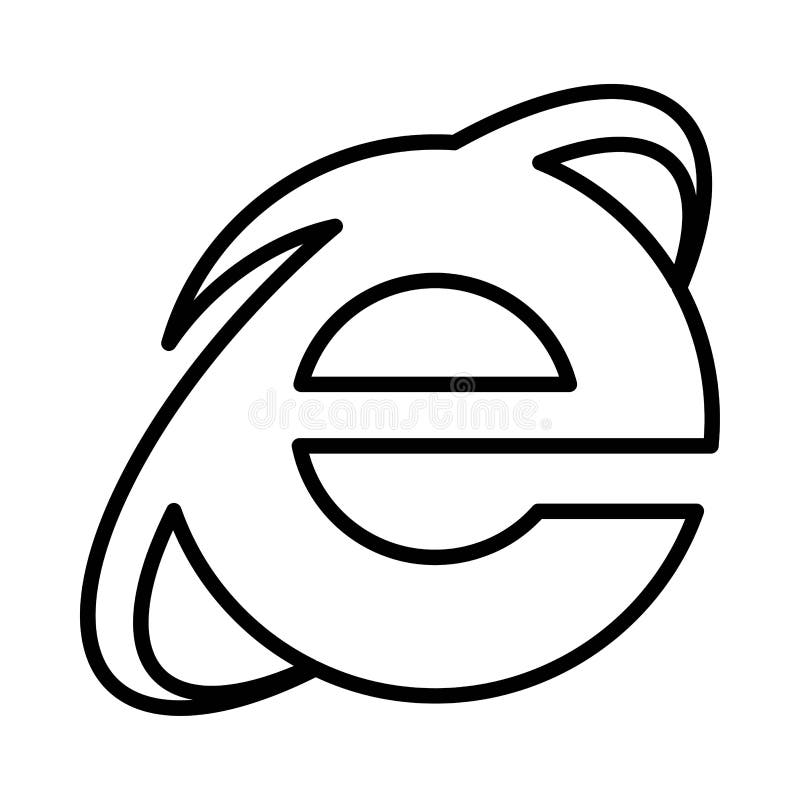 Best Browser Search Engine Icon or Logo Illustration Editorial Stock ...