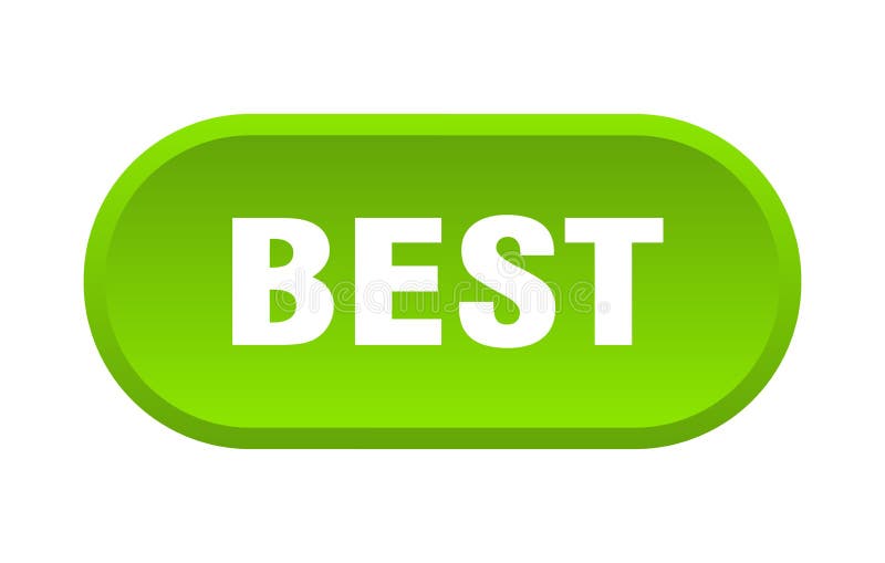 Best button stock vector. Illustration of vector, sticker - 158485655