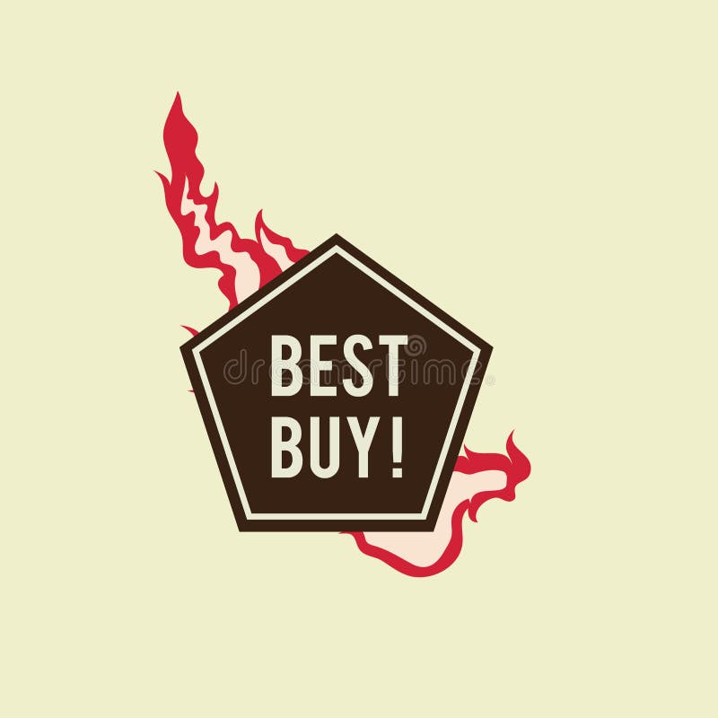 Best Buy Label Design. Vector Illustration Decorative Design Stock ...