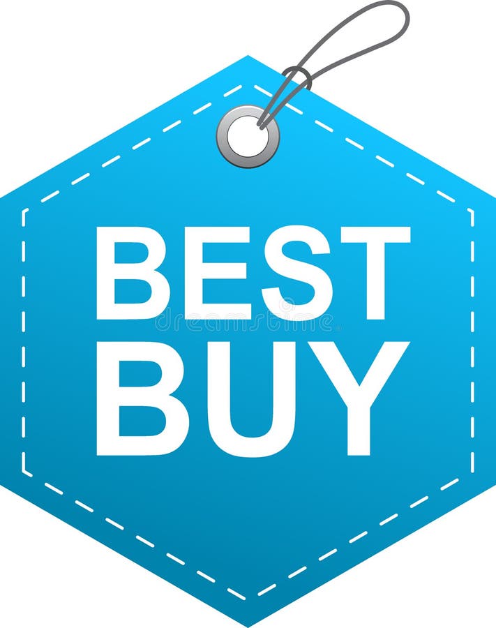 Best Buy Tag-Aufkleberveilchen Vektor Abbildung - Illustration von ...
