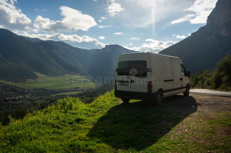 Best Camping in the Mountains Stock Photo - Image of transport ...