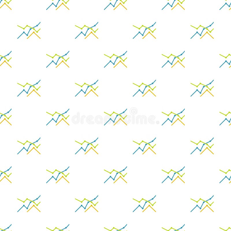 Best Chart Pattern Seamless Stock Vector - Illustration of graph ...