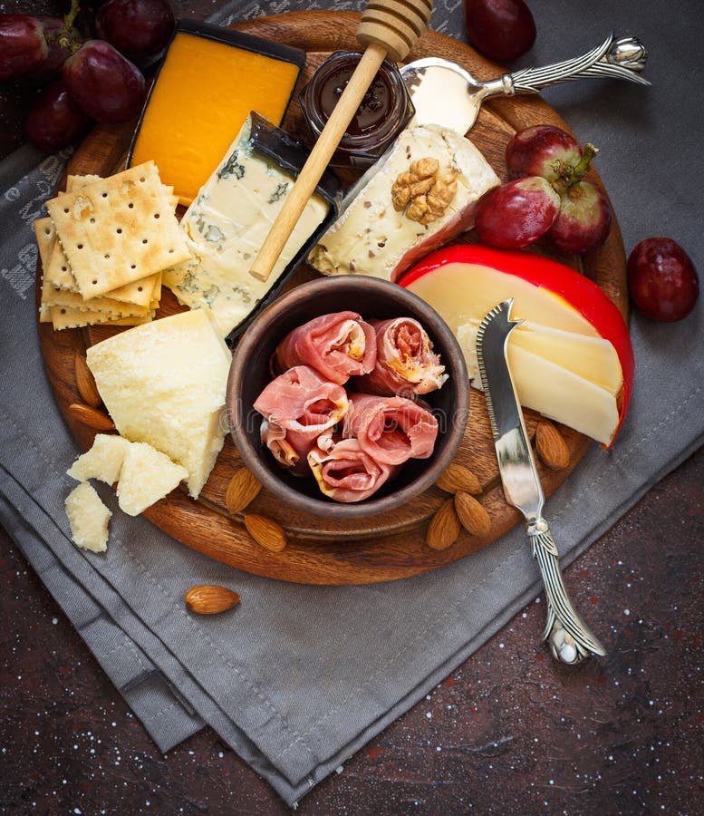 Best cheese platter. stock image. Image of healthy, buffet - 87286425