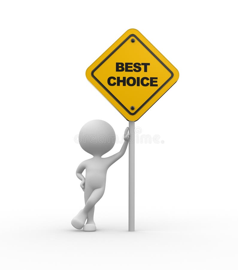 Perspective Choices Sign stock illustration. Illustration of ...