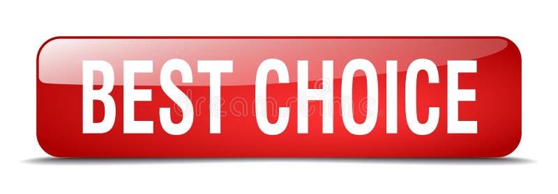 Best choice button stock vector. Illustration of template - 119942427
