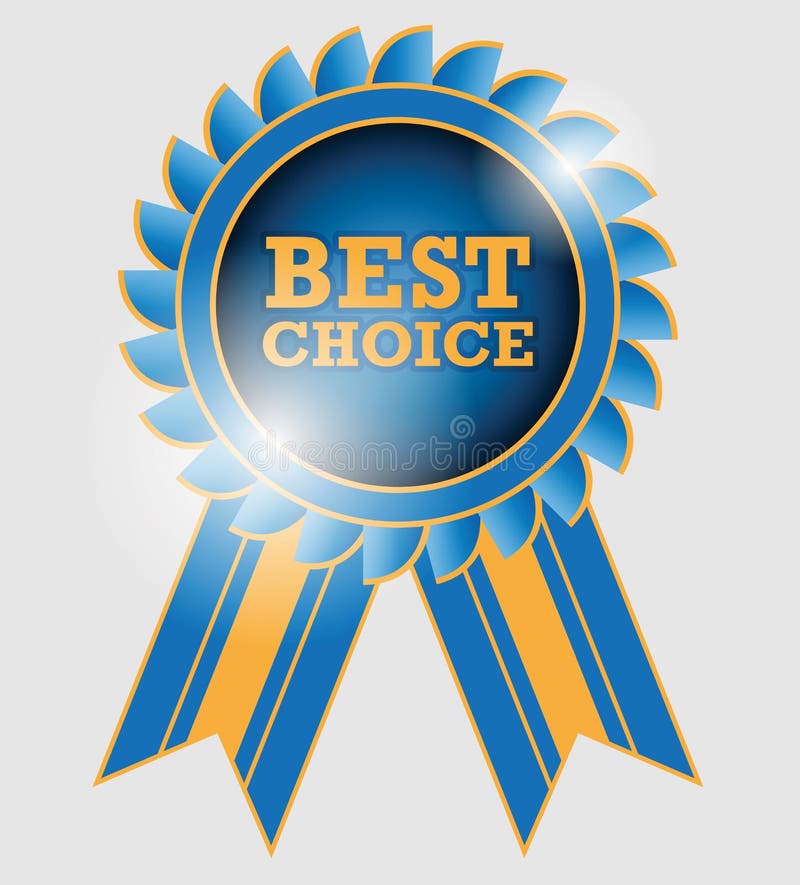 Best choice emblem stock vector. Illustration of badge - 10323929