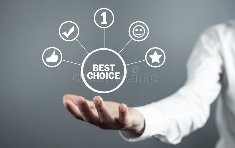 Best Choice. Number 1 stock photo. Image of promotion - 163950528