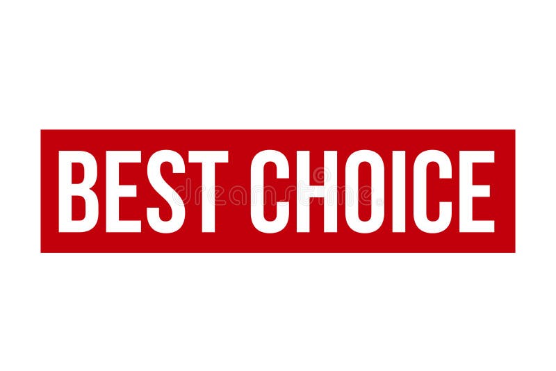 Best Choice Rubber Stamp on White Background, Vector Illustration Stock ...