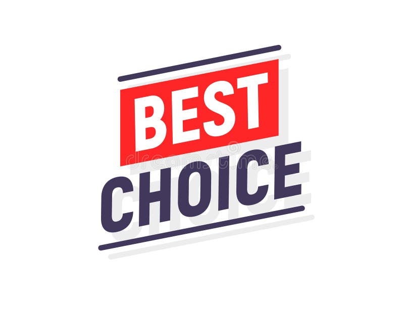 Best Choice Special Offer Yellow Background Banner. Best Choice ...