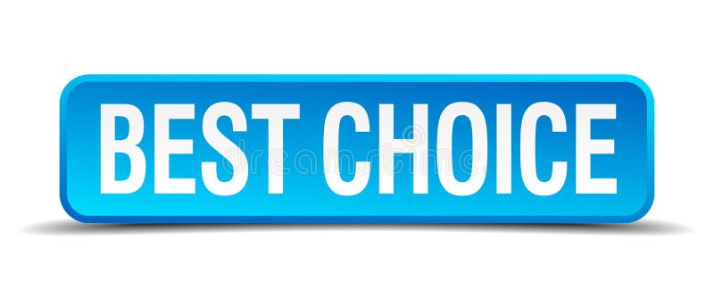 Best choice button stock vector. Illustration of notice - 121045776