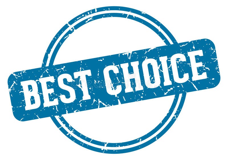 Best choice stamp stock vector. Illustration of element - 365328801