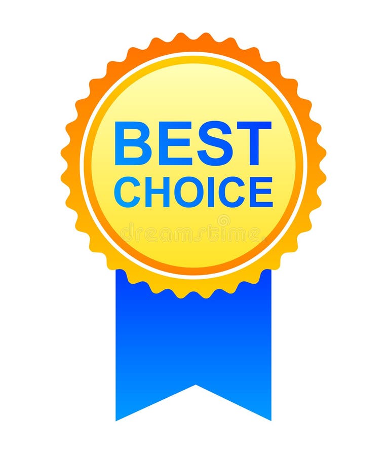 Best choice emblem stock vector. Illustration of badge - 10323929