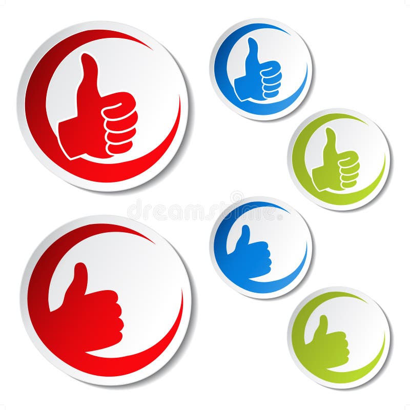 Best Choice Stickers - Gesture Hand Stock Vector - Illustration of ...
