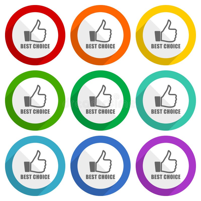 Good choice bad choice stock illustration. Illustration of attractive ...