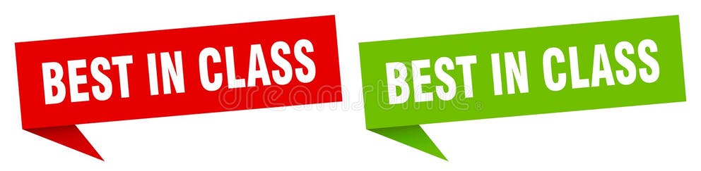 Best in Class Banner. Best in Class Speech Bubble Label Set Stock ...