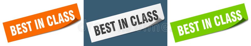 Best in Class Banner. Best in Class Speech Bubble Label Set. Stock ...