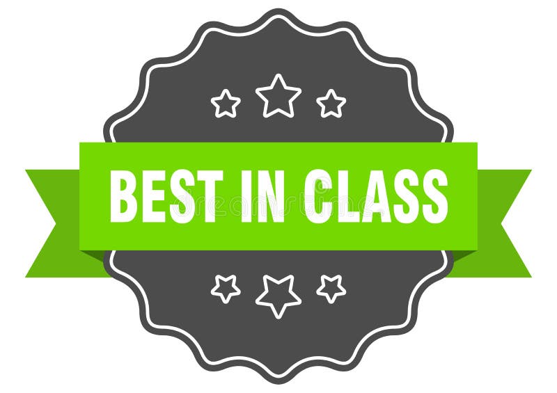 Best in Class Banner Template. Best in Class Ribbon Label Stock Vector ...