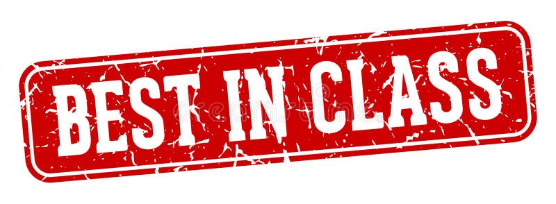 Best in Class Rectangular Sign. Best in Class Stamp Stock Vector ...