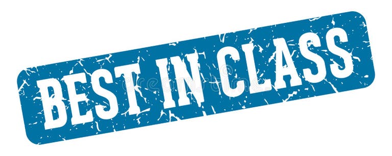 Best in Class Rectangular Sign. Best in Class Stamp Stock Vector ...