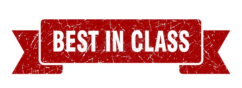 Best in class ribbon. stock vector. Illustration of label - 189692444