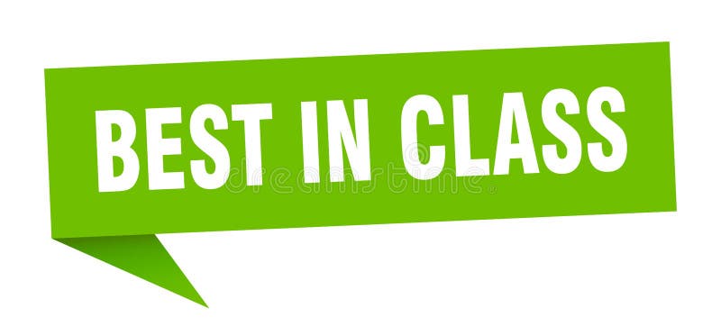Best in Class Speech Bubble. Best in Class Ribbon Sign Stock Vector ...