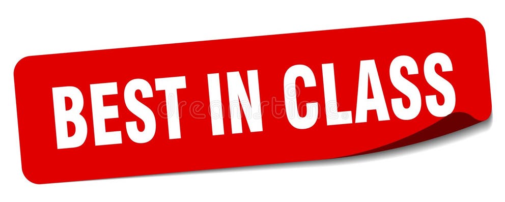 Best in Class Sticker. Best in Class Label Stock Vector - Illustration ...