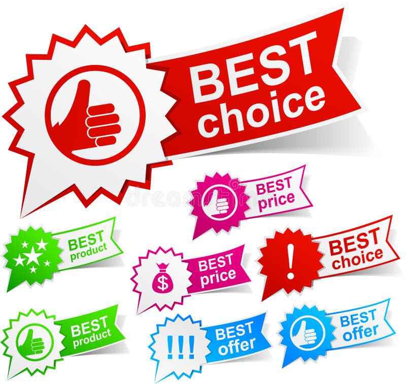 Best Sticker stock vector. Illustration of design, cargo - 10624011