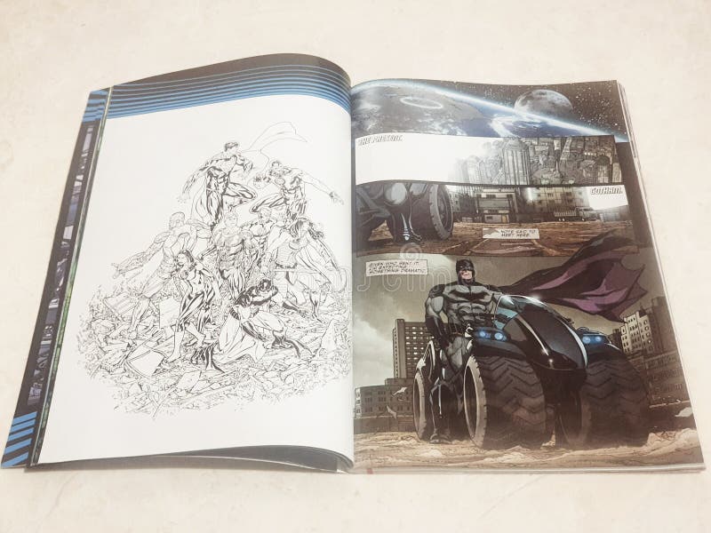 Justice League Vol. 3 Timeless Editorial Stock Photo - Image of vehicle ...