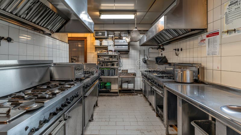 Best Commercial Kitchen Setup for Culinary Professionals Stock ...