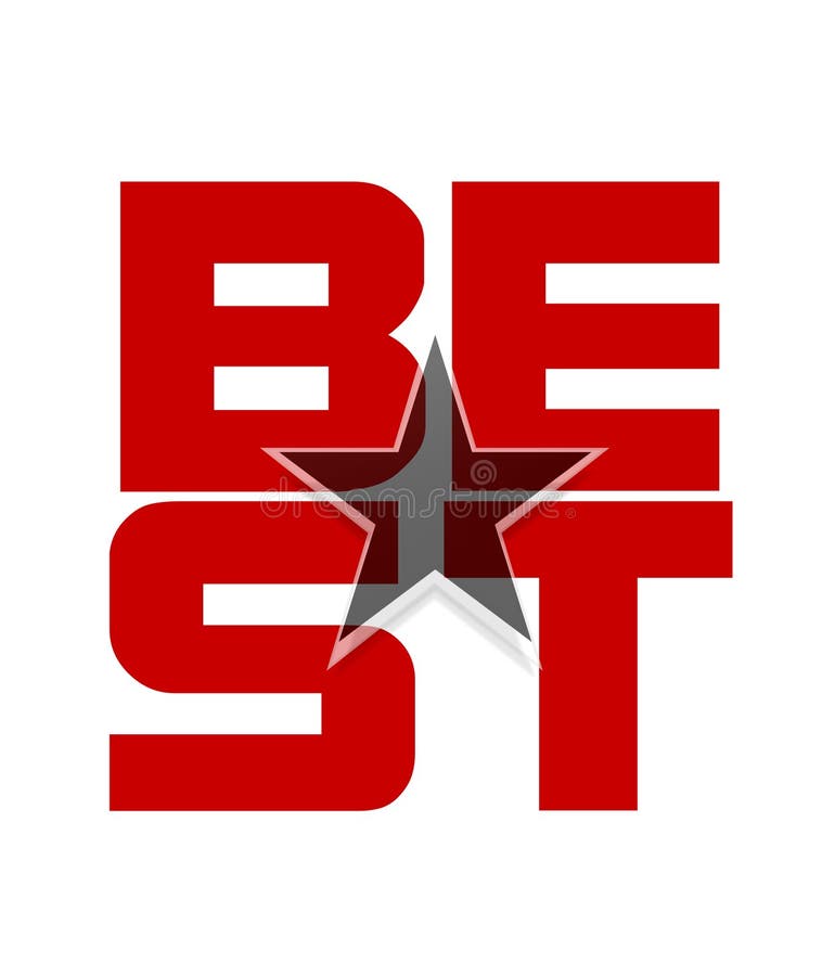 Winner of the Best is Best Podium 3d Render Stock Image - Image of ...