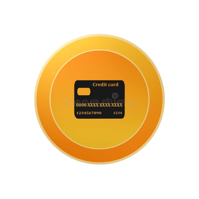 Credit Card,icon,sign,best 3D Illustration Stock Illustration ...