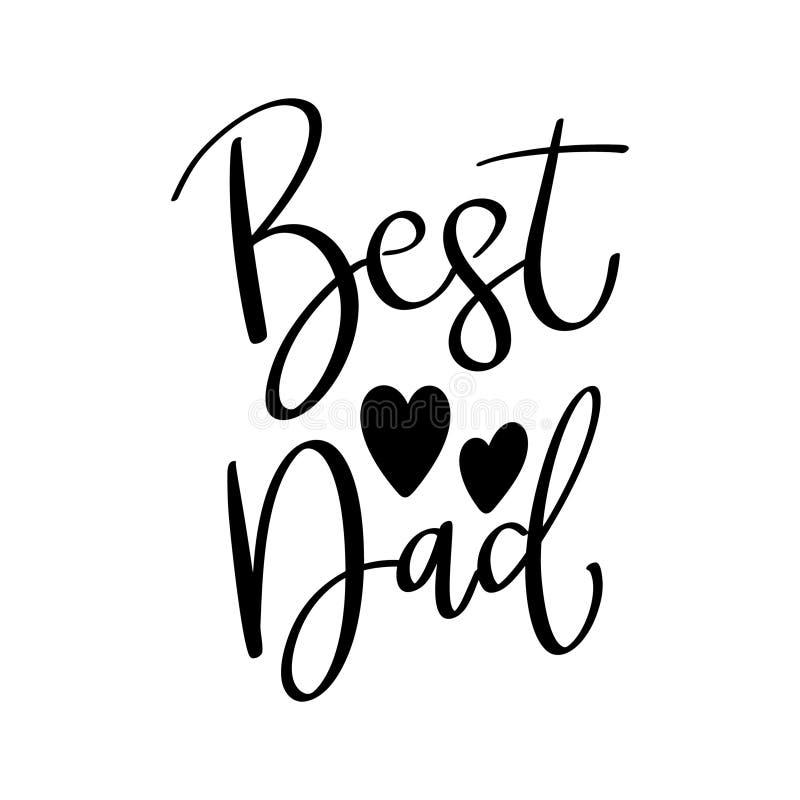 Best Dad Black White Stock Illustrations – 1,806 Best Dad Black White ...