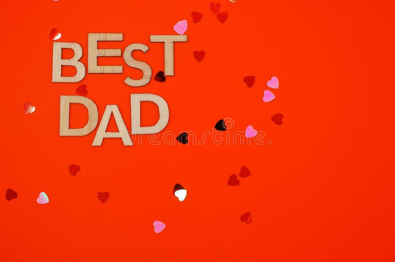Best dad write stock image. Image of cartoon, poster - 366304203
