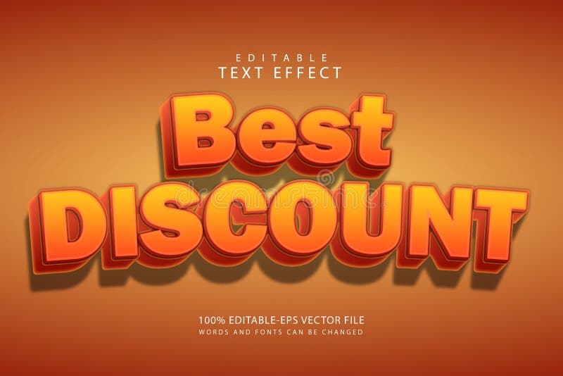 Best Discount Editable Text Effect 3 Dimension Emboss Modern Style ...