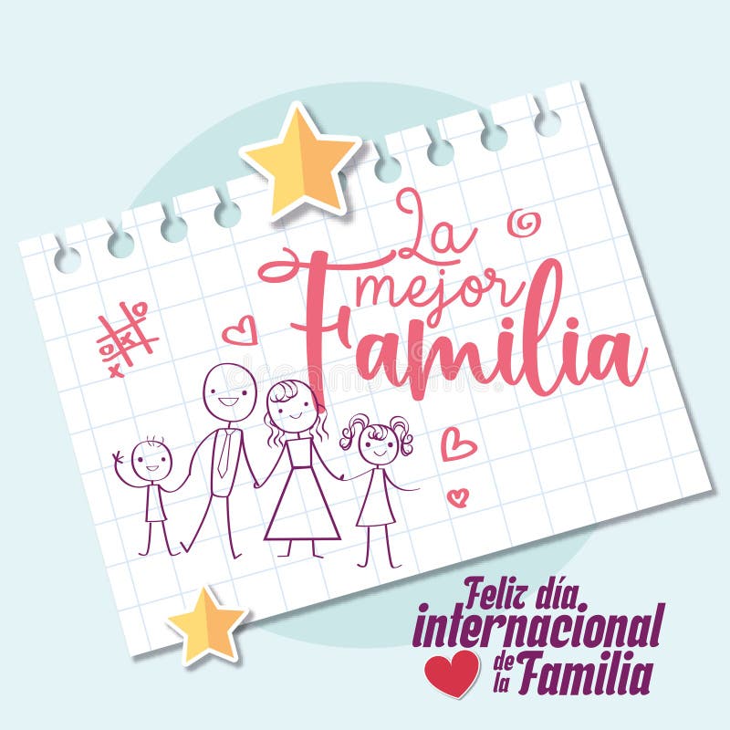 Best family sketch. Vector stock vector. Illustration of support ...