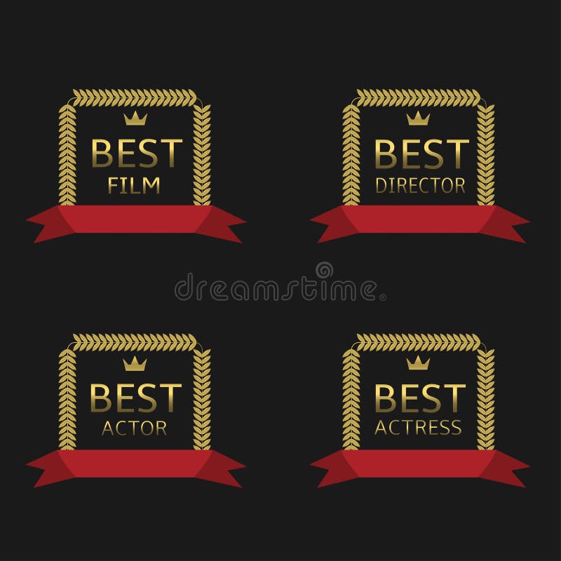Camera Film Trophy Awards Gold Stock Illustrations – 40 Camera Film ...